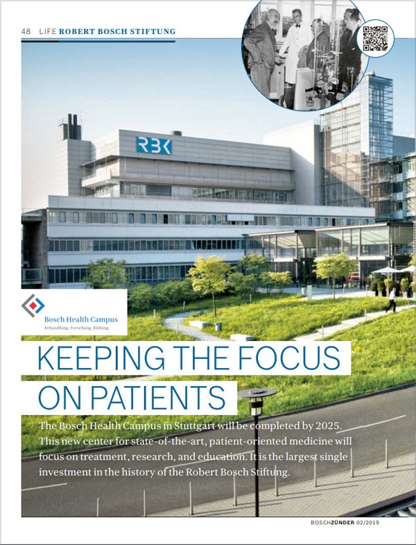 Foundation News in Bosch Zünder 2/2019 | Robert Bosch Stiftung