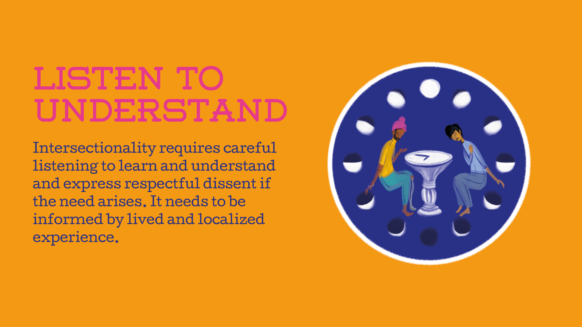 "Intersectionality is a prism, through which to look at the world ...