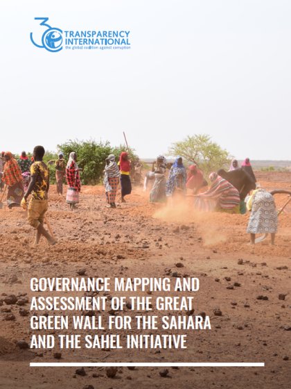 Governance Mapping and Assessment of the Great Green Wall for the ...