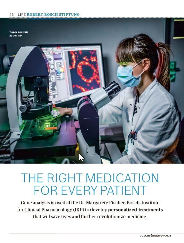 Foundation News in Bosch Zünder 4/2023 | Robert Bosch Stiftung